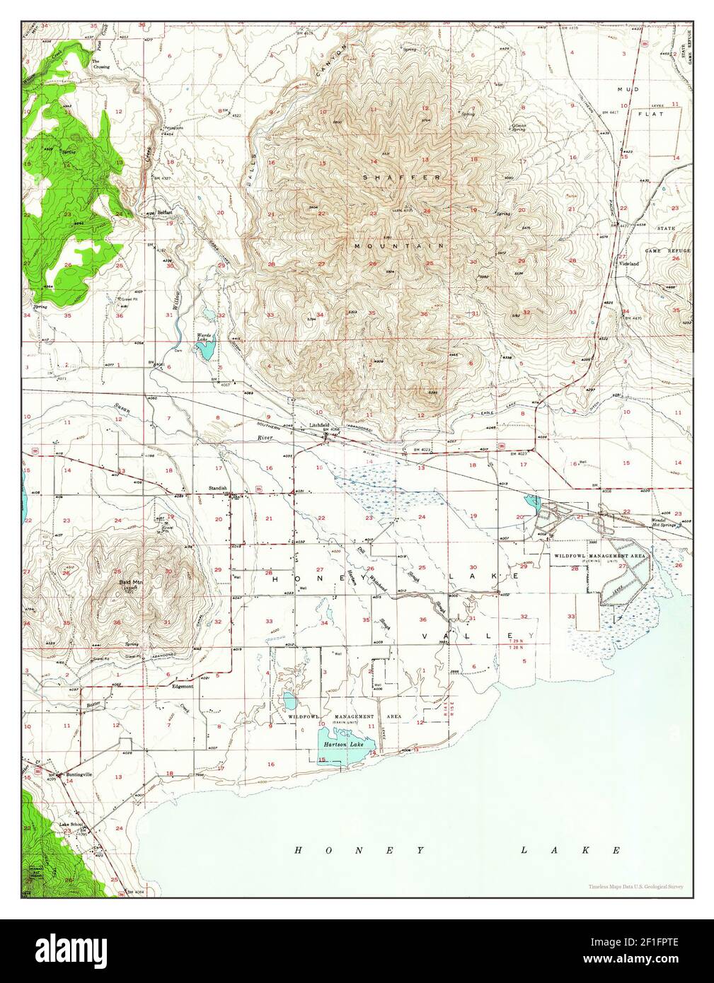 Litchfield map Cut Out Stock Images & Pictures - Alamy