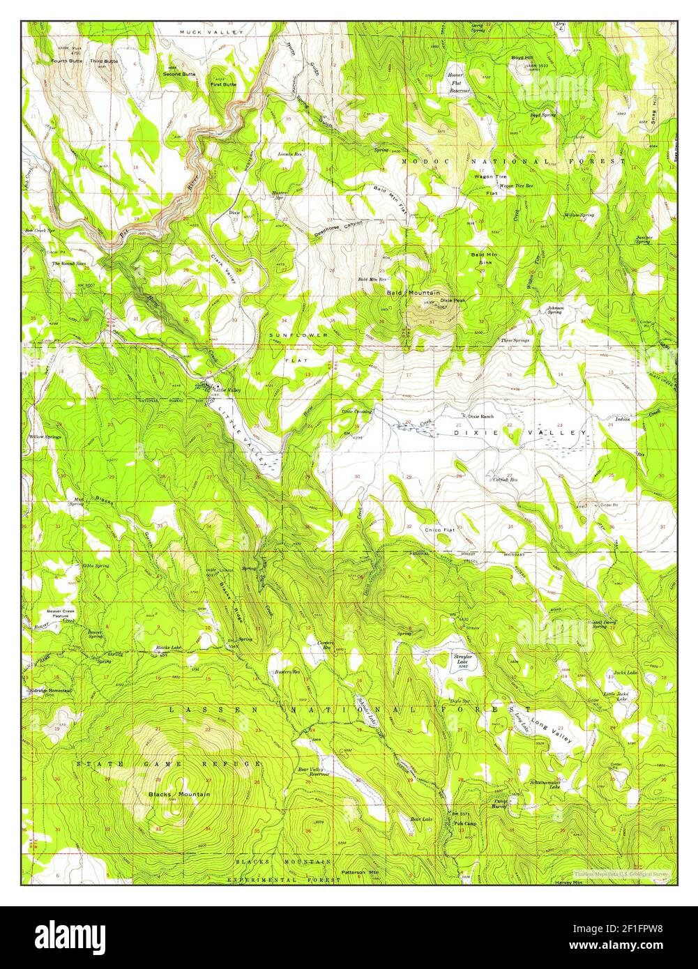 Map of little valley hi-res stock photography and images - Alamy