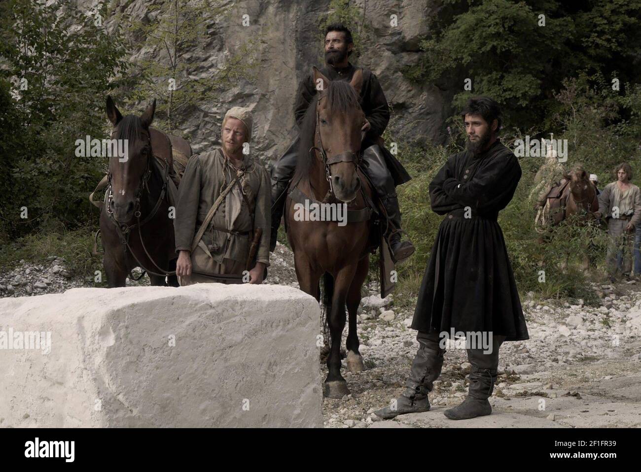 SIN, (aka IL PECCATO), on horse: Alberto Testone as Michelangelo ...