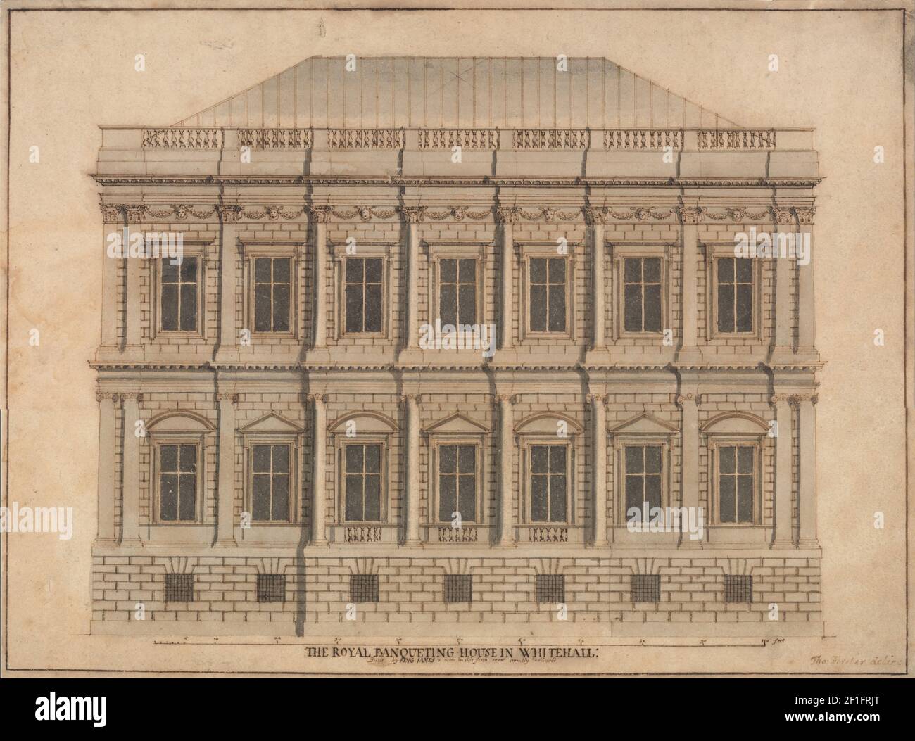 Thomas Forster - Banqueting House, Whitehall Stock Photo - Alamy