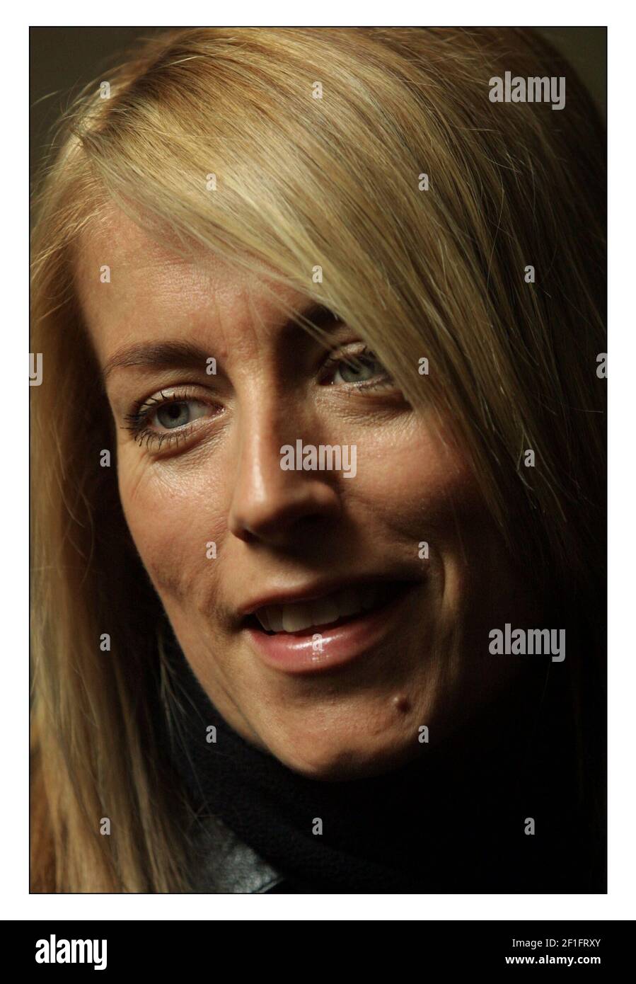 Fay Ripley Actress photographed in a pub on Hoxton Sq. East London ...