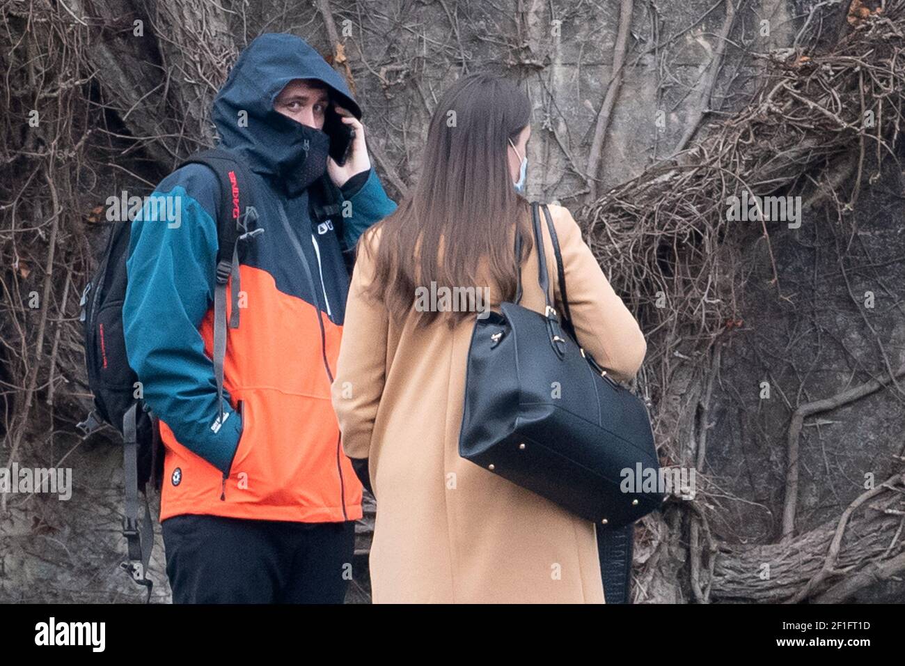 EuroMillions lottery winner Matthew Topham (left), 31, outside Lincoln ...