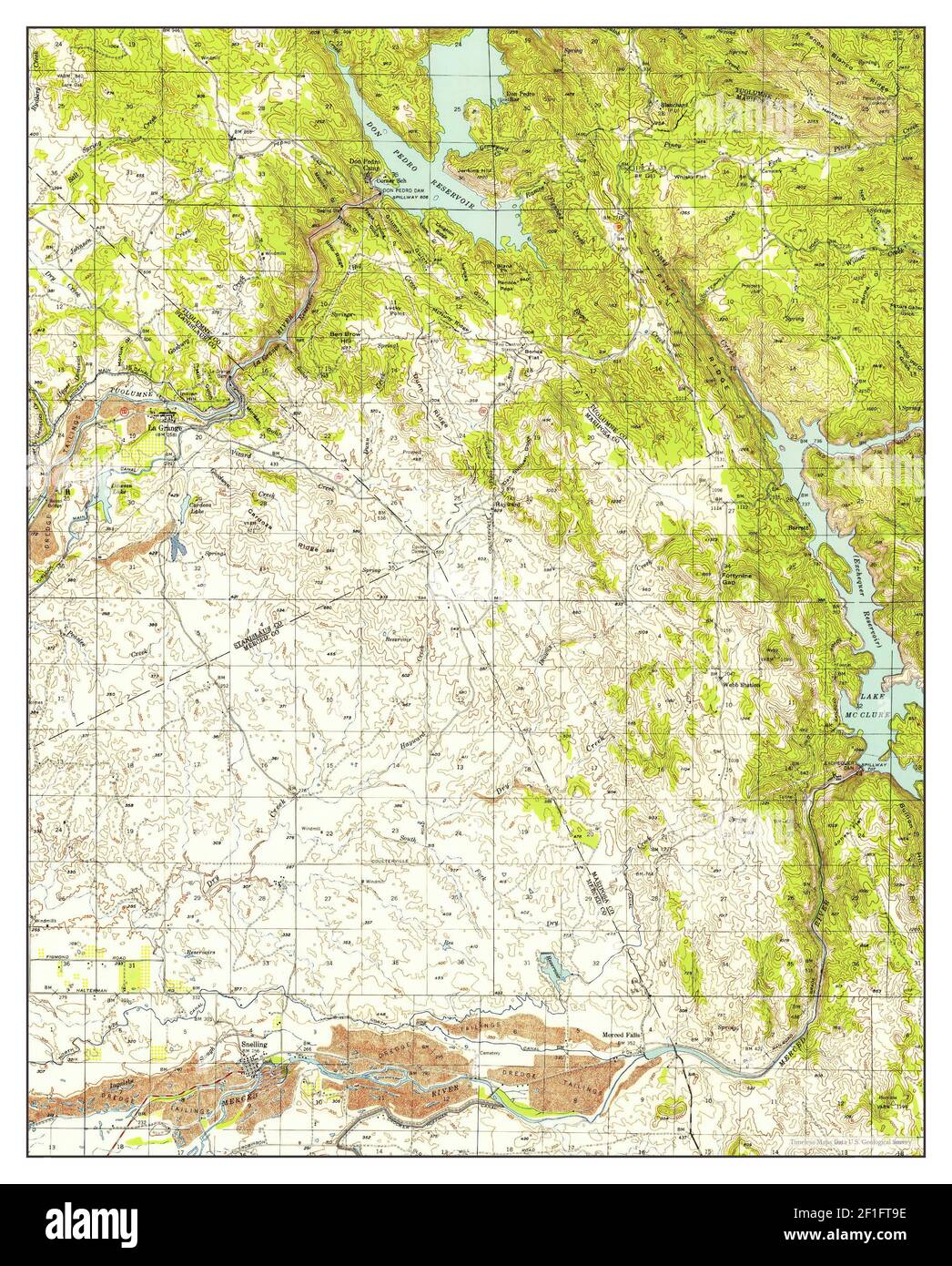 Merced county map hi-res stock photography and images - Alamy