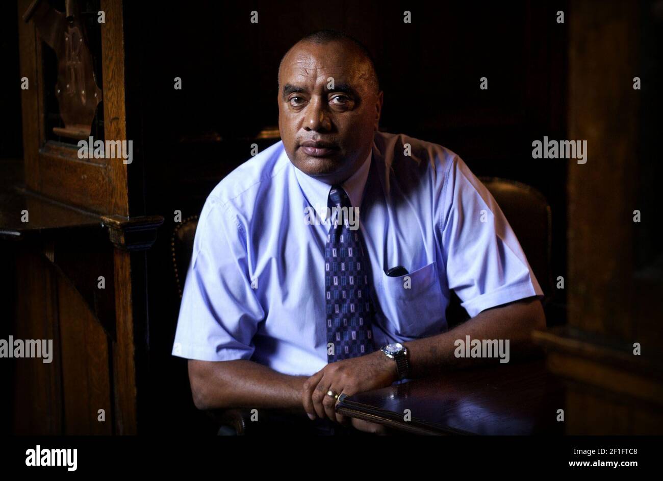 Colin Moses, National Chairman of the Prison Officers' Association.21 ...