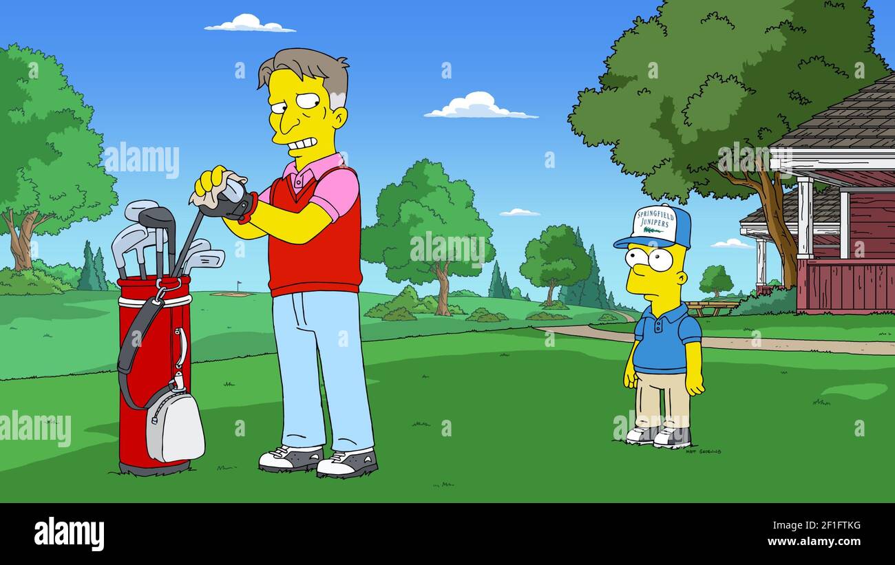 THE SIMPSONS, from left: Bildorf (guest voice: Stephen Root), Bart ...