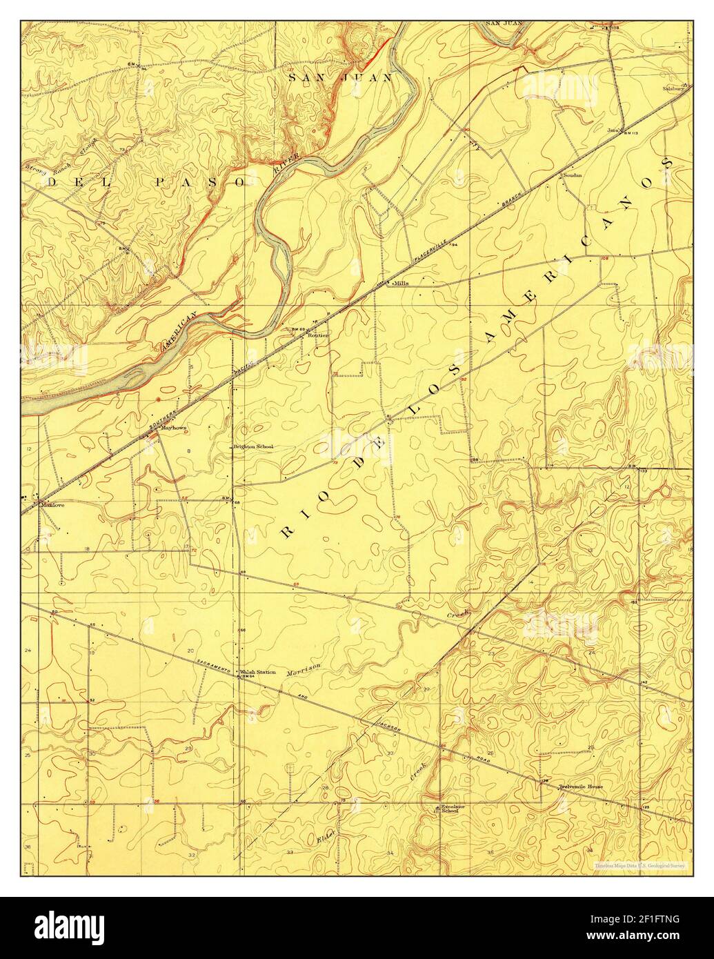 Mills, California, map 1911, 1:31680, United States of America by ...