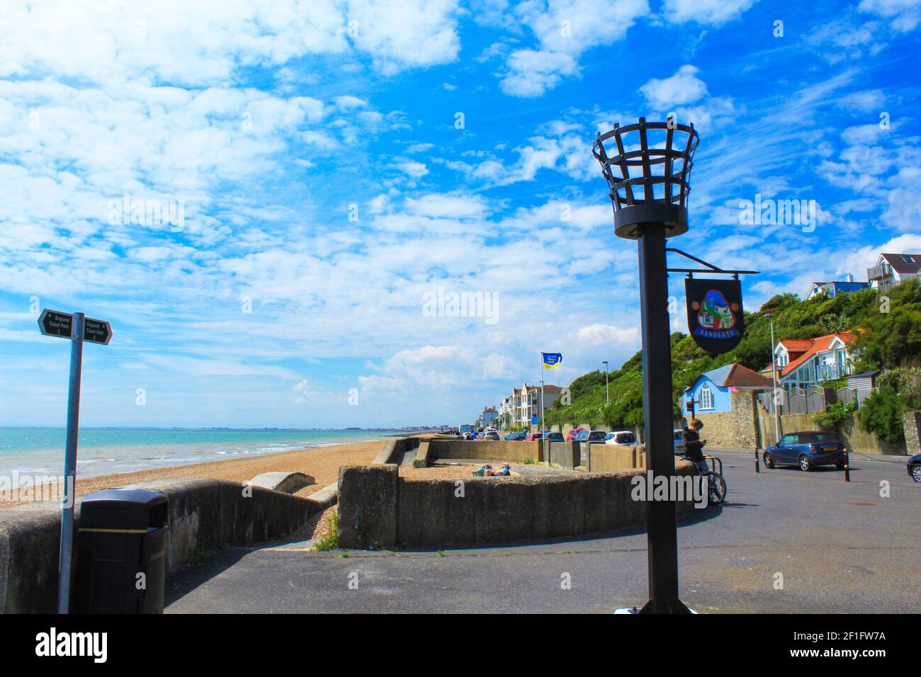 Holidaymakers at sandgate hi-res stock photography and images - Alamy