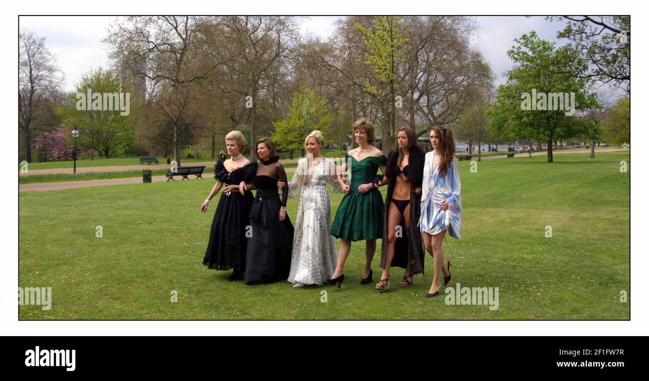 The 2002 NSPCC Berkeley Dress Show, the traditional start to the London ...