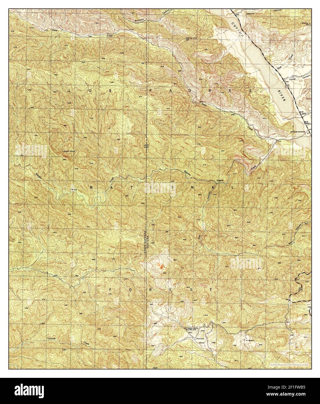 Morro Hill, California, map 1944, 1:31680, United States of America by ...