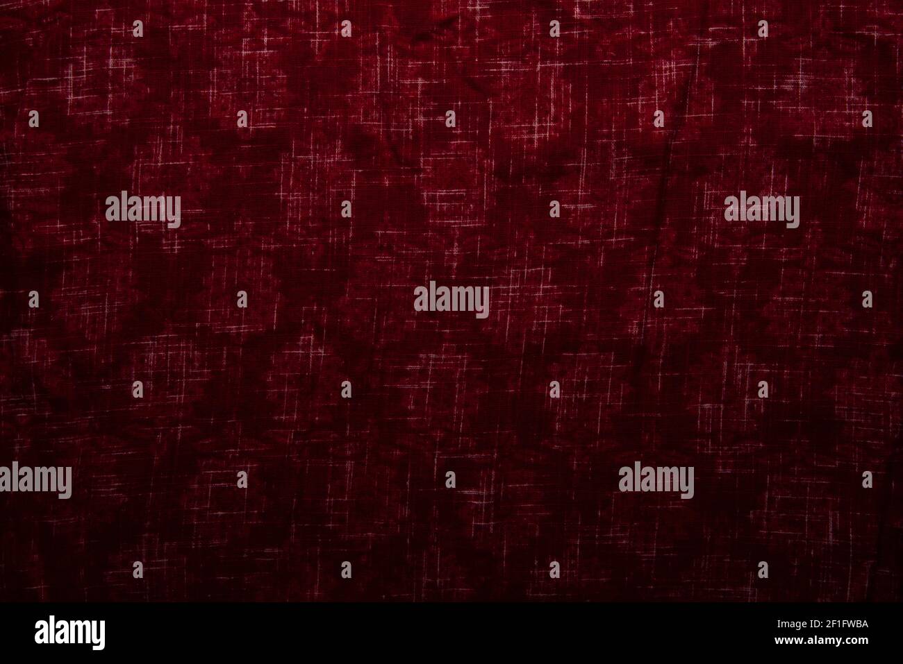A top view of wrinkled and grooved red cloth texture Stock Photo - Alamy