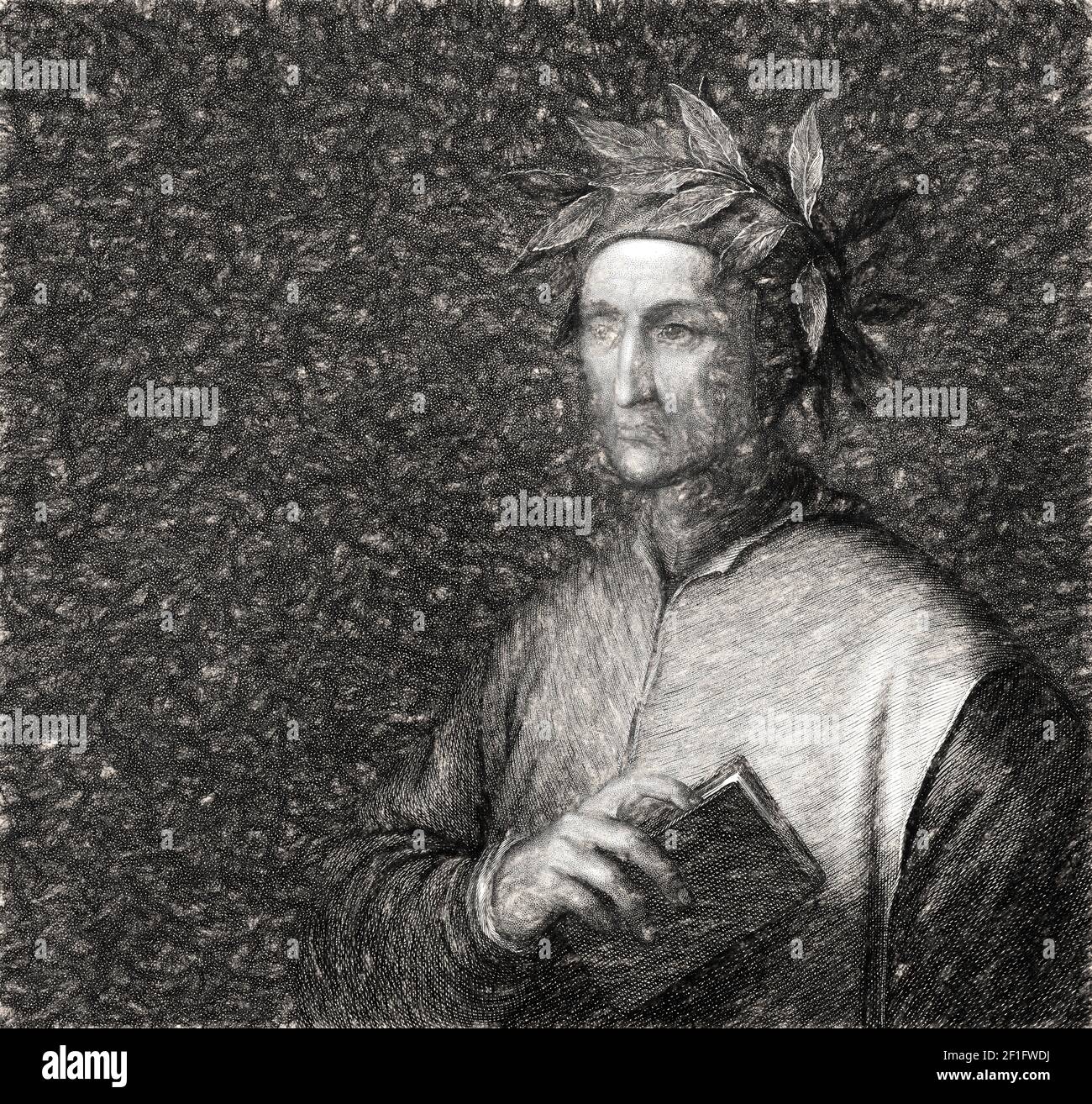 Dante Alighieri, 1265 - 1321, Italian poet and philosopher Stock Photo ...