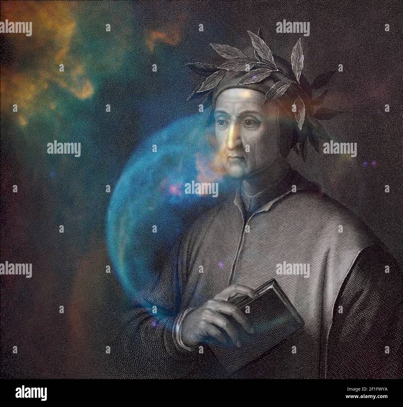 Dante Alighieri, 1265 - 1321, Italian poet and philosopher Stock Photo ...