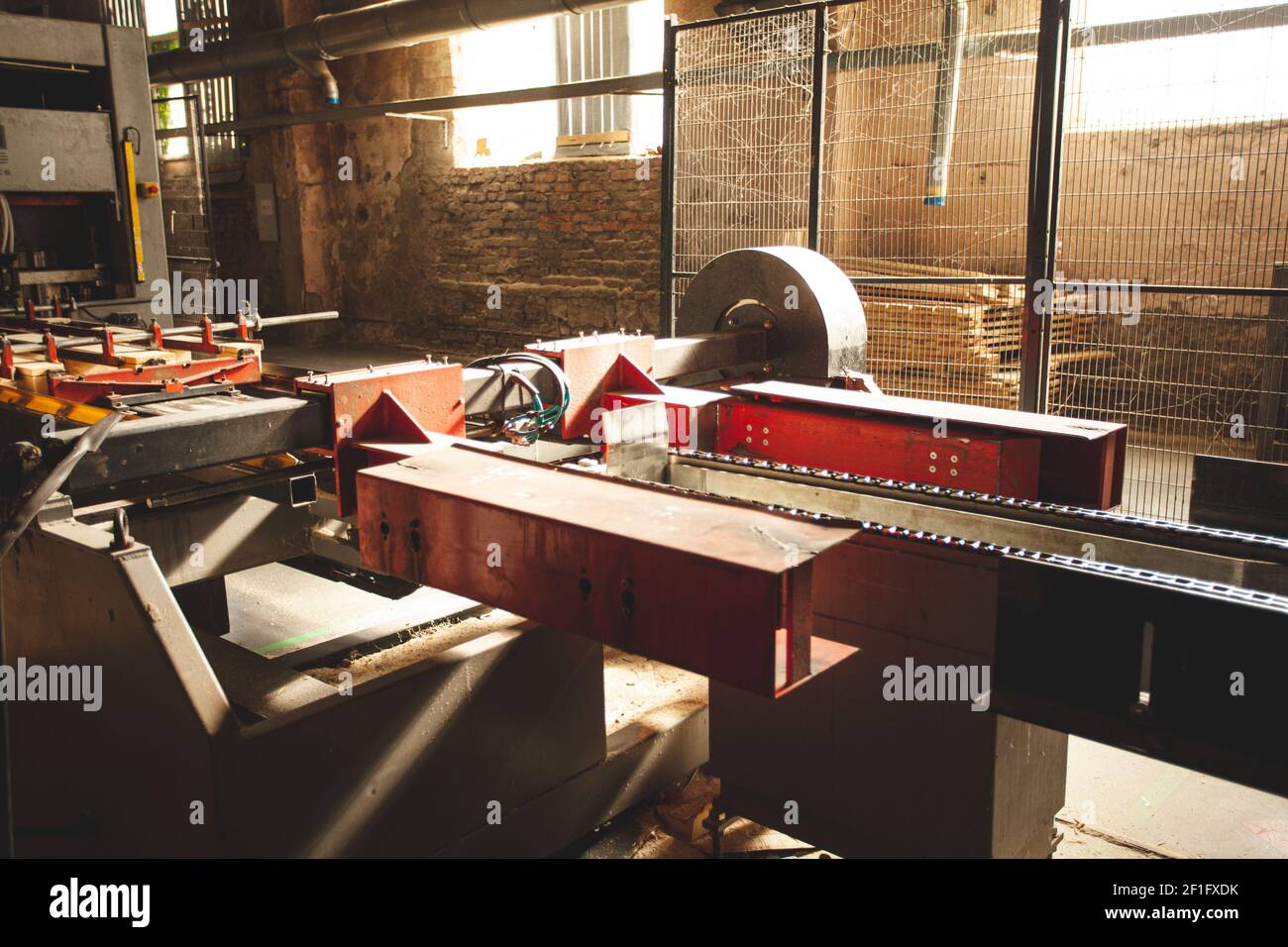 Production line of the wooden furniture factory Stock Photo - Alamy