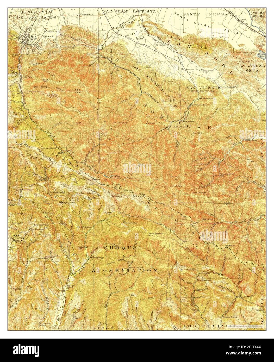 Almaden map hi-res stock photography and images - Alamy