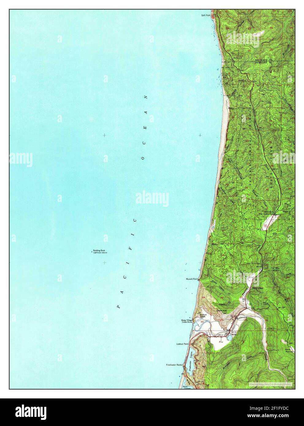 Map of orick hi-res stock photography and images - Alamy