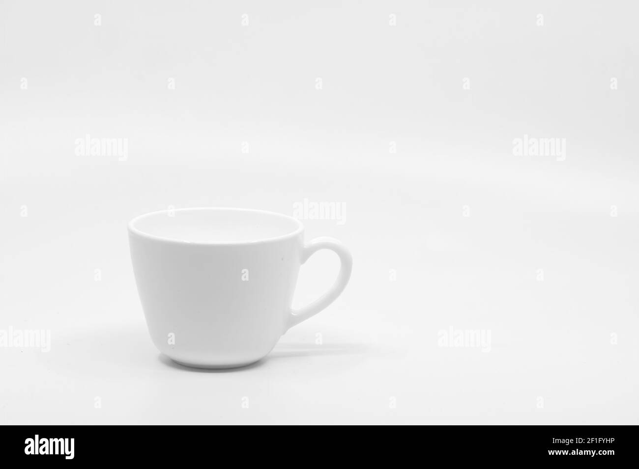 Coffee cup Isolated on white background Stock Photo - Alamy