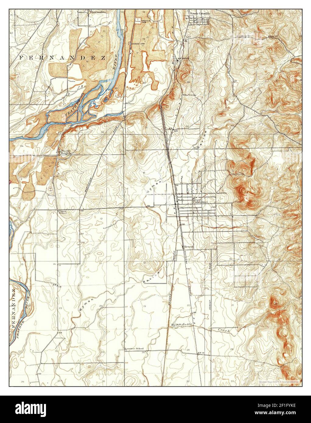 Palermo street map hi-res stock photography and images - Alamy