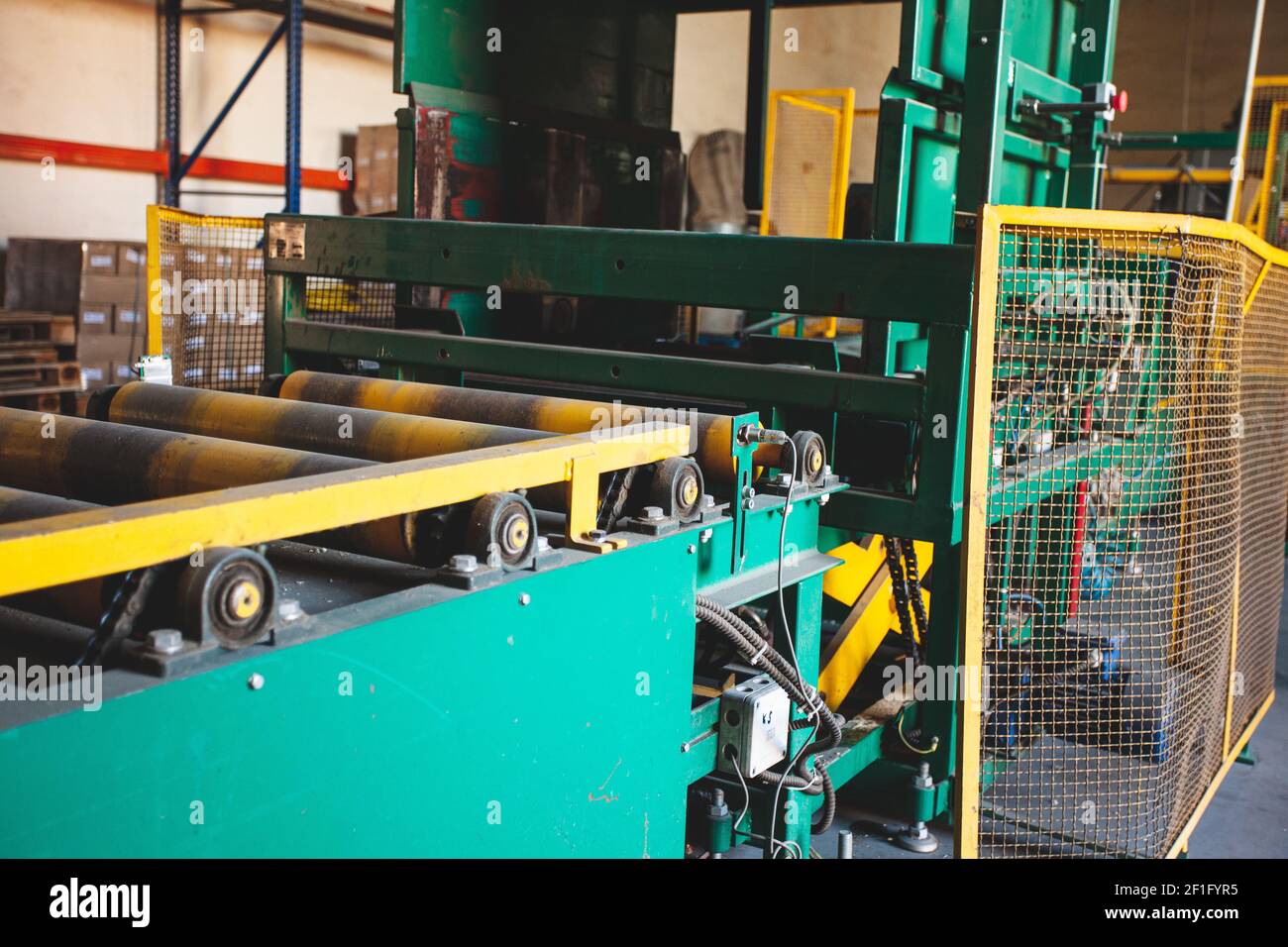 Manufacture of wooden pallets at the factory Stock Photo - Alamy