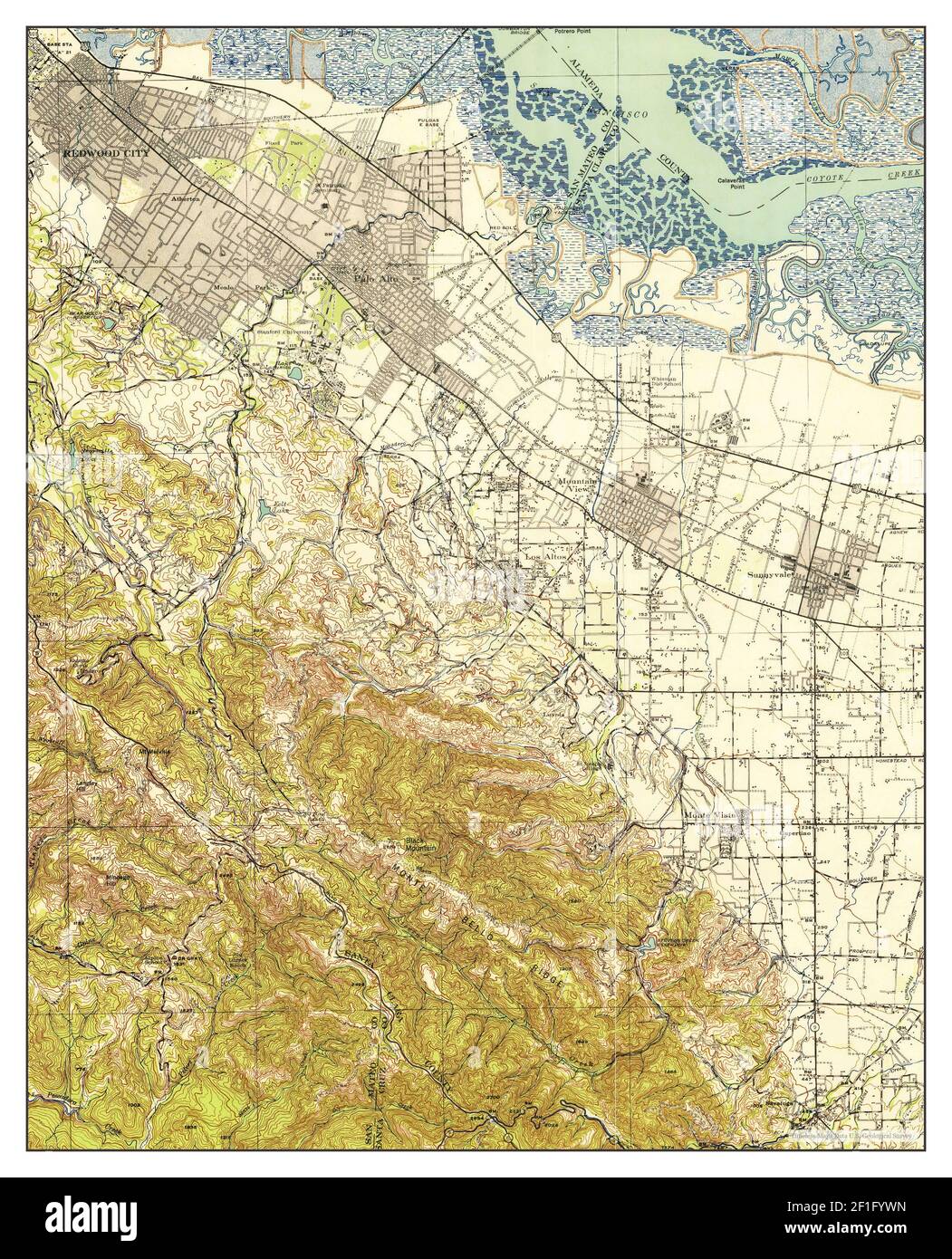 Palo alto county map hi-res stock photography and images - Alamy