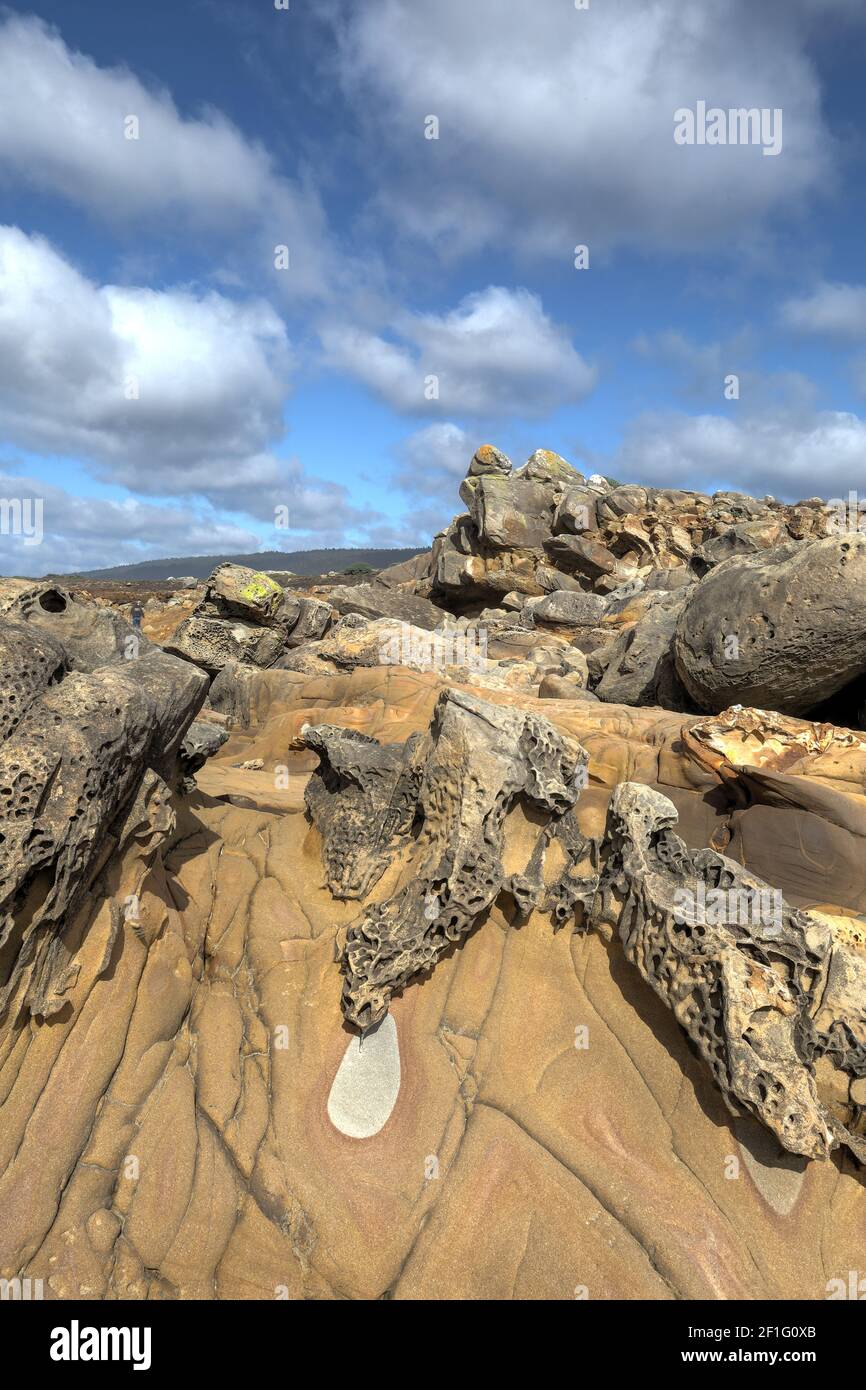 Tafoni sandstone hi-res stock photography and images - Alamy