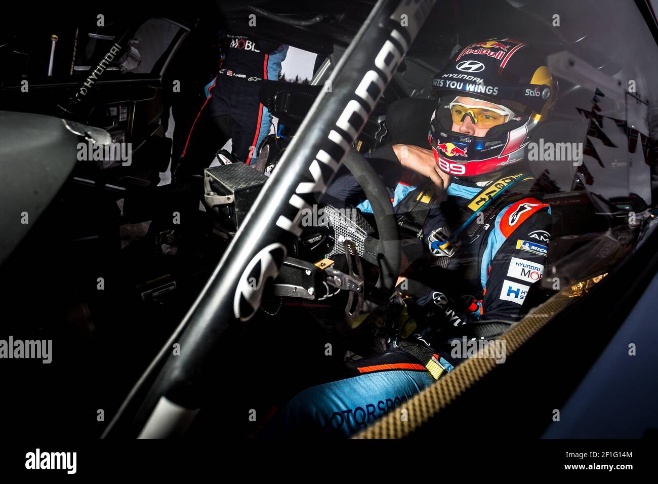 MIKKELSEN Andreas (NOR), HYUNDAI I20, HYUNDAI SHELL MOBIS WRT, portrait ...