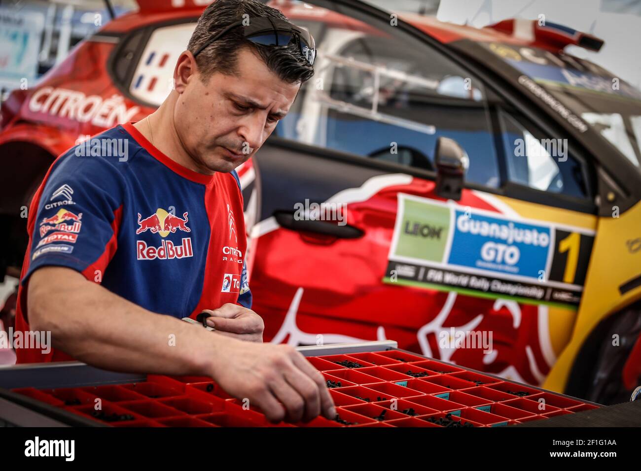 mecaniciens, mechanics during the 2019 WRC World Rally Car Championship ...