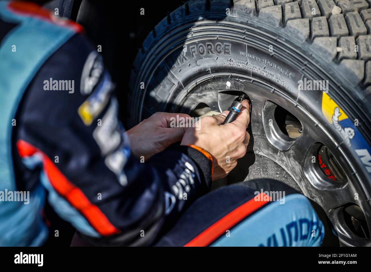 pneus, tyres tyre during the 2019 WRC World Rally Car Championship ...