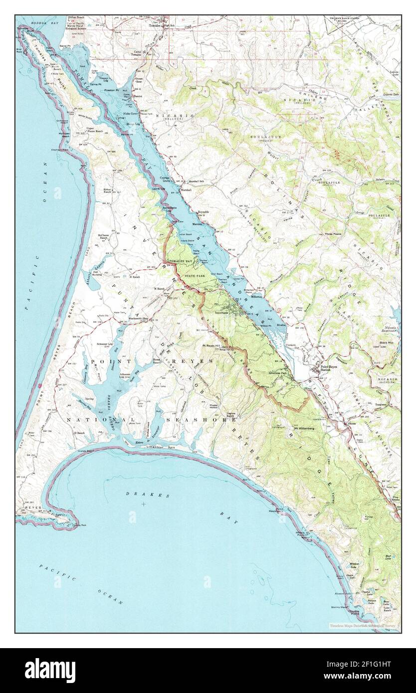 California point reyes Cut Out Stock Images & Pictures - Alamy