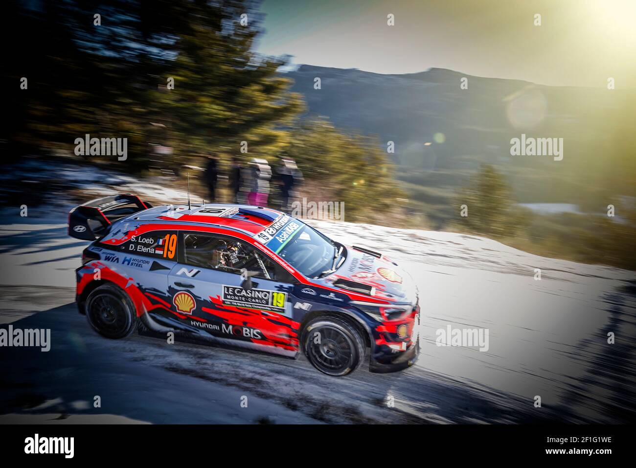 19 LOEB Sebastien (FRA), ELENA Daniel (MCO), HYUNDAI I20, HYUNDAI SHELL ...