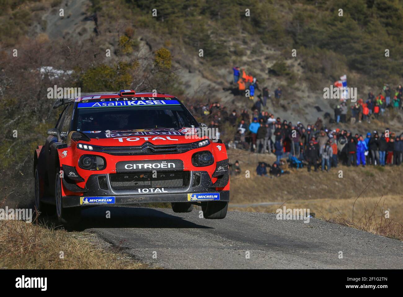 01 OGIER Sebastien (FRA), INGRASSIA Julien (FRA), CITROEN C3 WRC, CITROEN TOTAL WRT, action ...