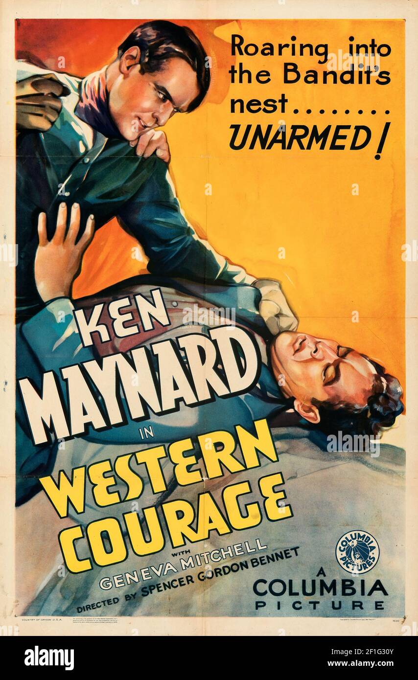 Ken Maynard Poster High Resolution Stock Photography and Images - Alamy