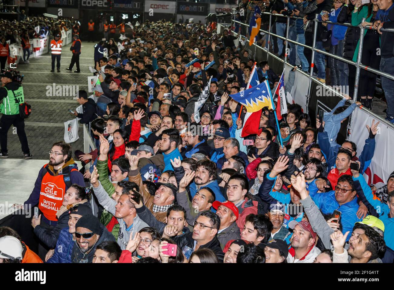 foule, crowd during the 2019 WRC World Rally Car Championship, Rally ...