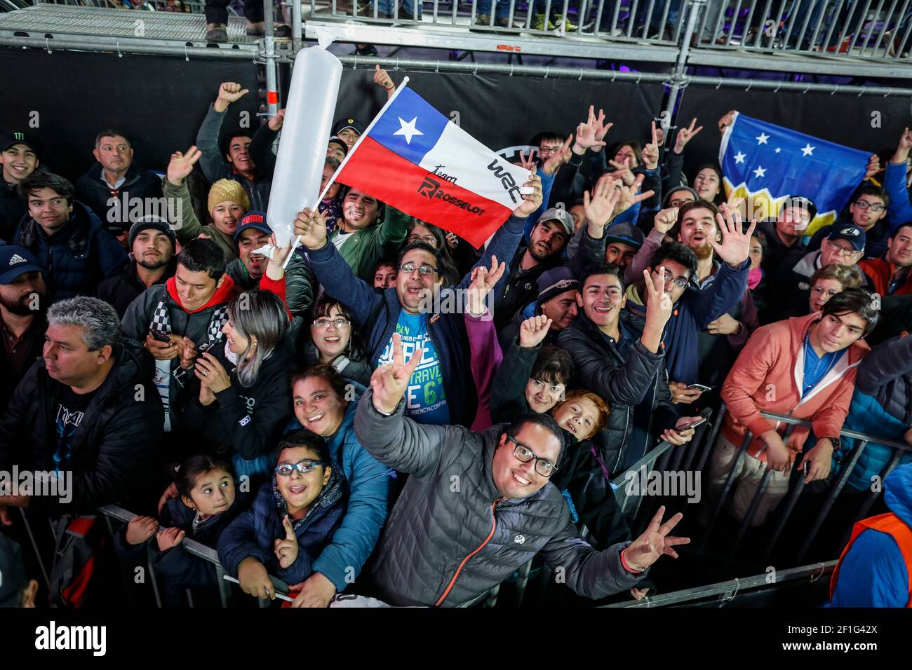 foule, crowd during the 2019 WRC World Rally Car Championship, Rally ...