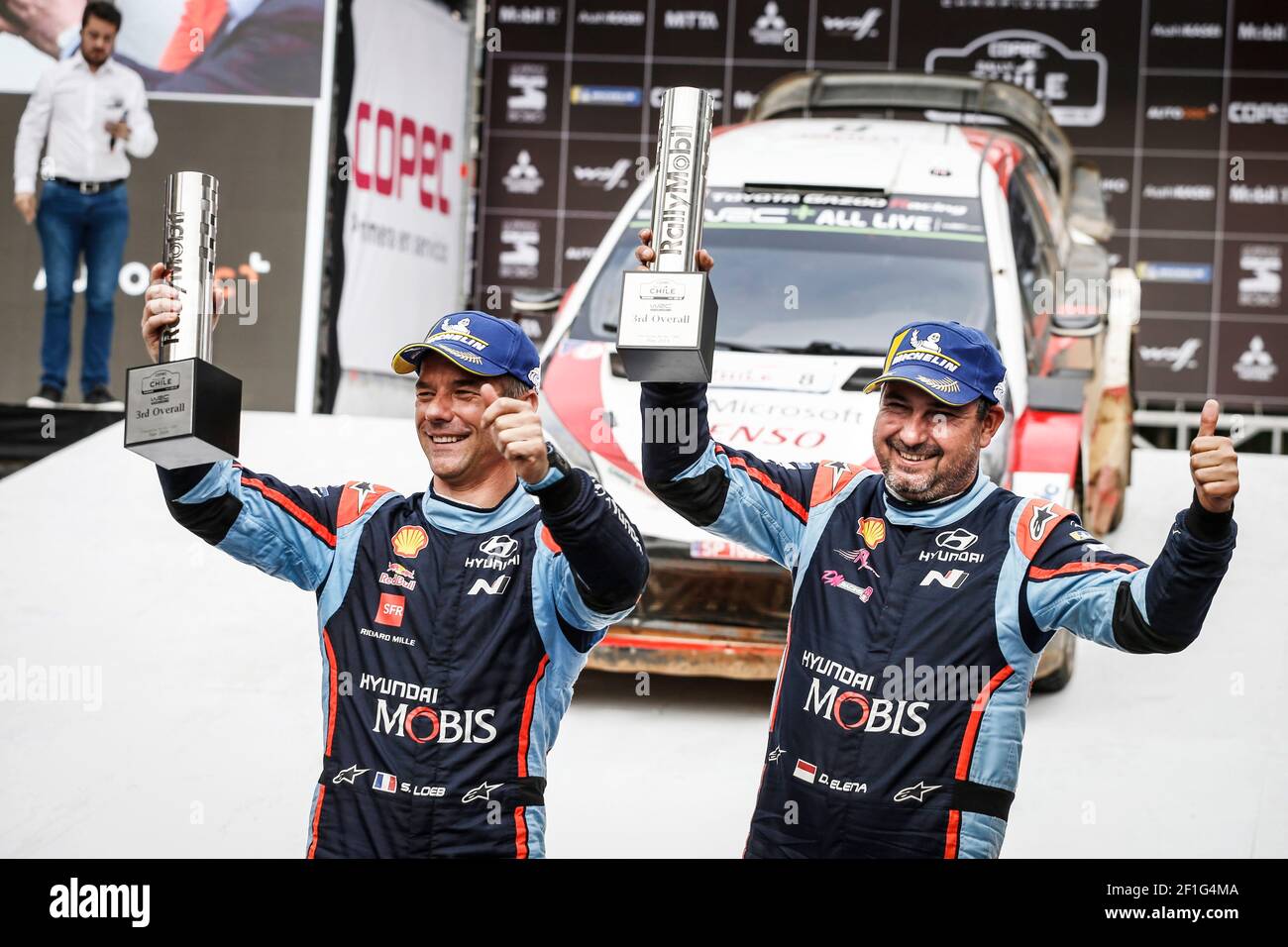 19 LOEB Sebastien (FRA), ELENA Daniel (MCO), HYUNDAI I20, HYUNDAI SHELL ...