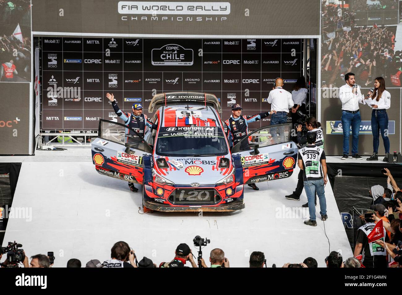 19 LOEB Sebastien (FRA), ELENA Daniel (MCO), HYUNDAI I20, HYUNDAI SHELL ...