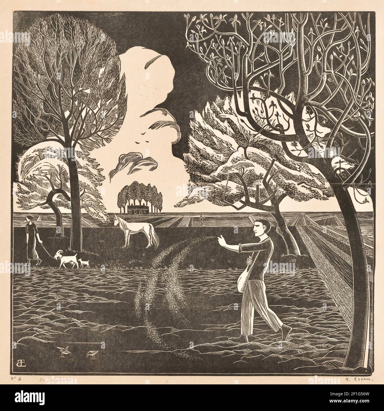 Wind blowing trees drawing hi-res stock photography and images - Alamy