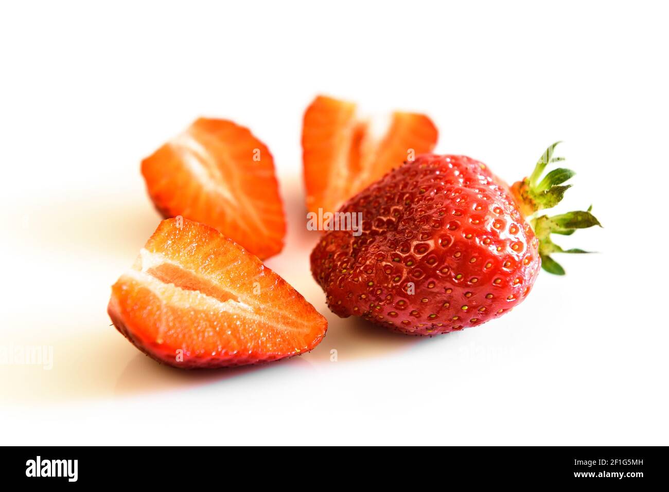 Berry slices Cut Out Stock Images & Pictures - Alamy