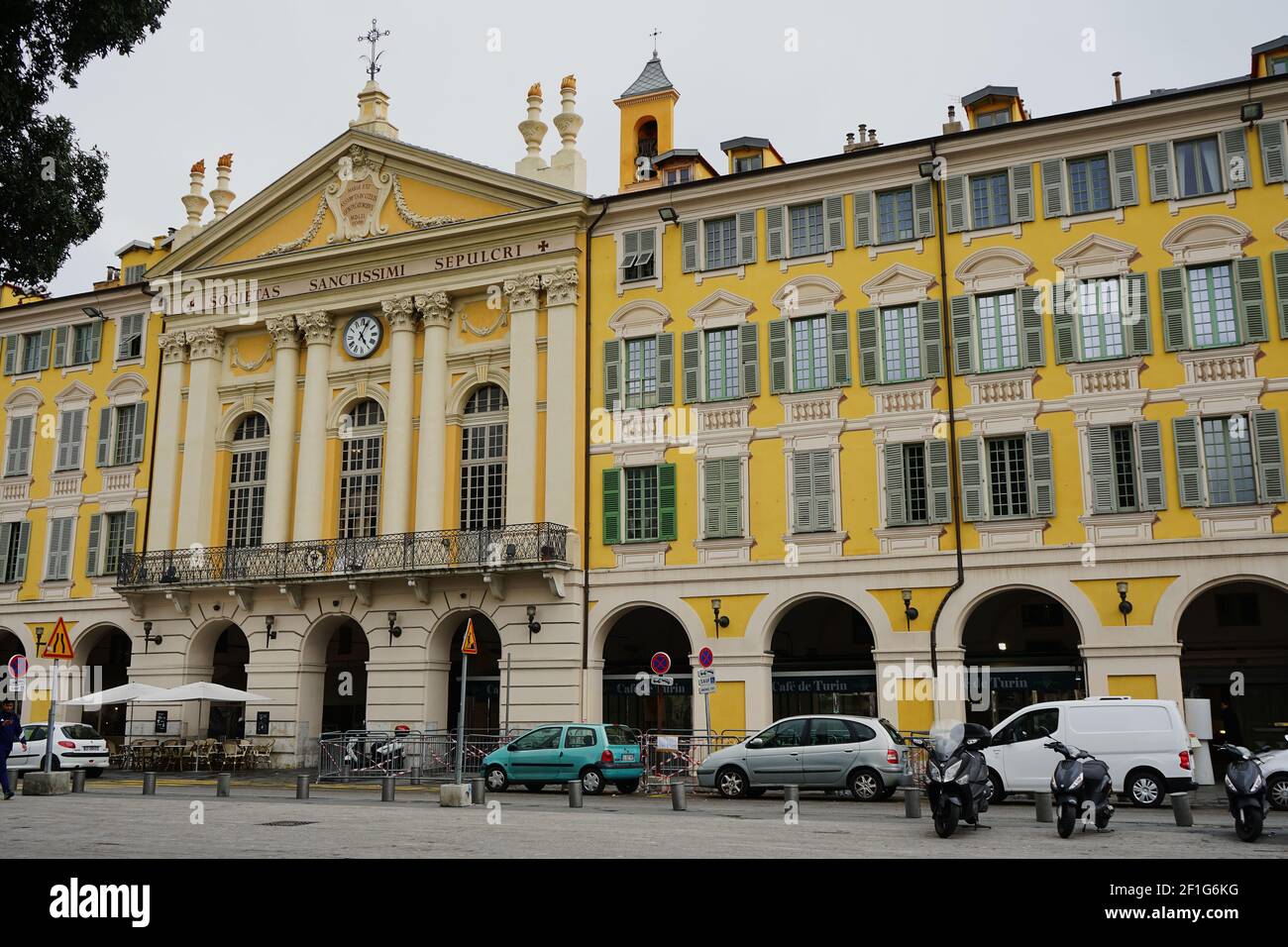 Nice french style houses hi-res stock photography and images - Alamy