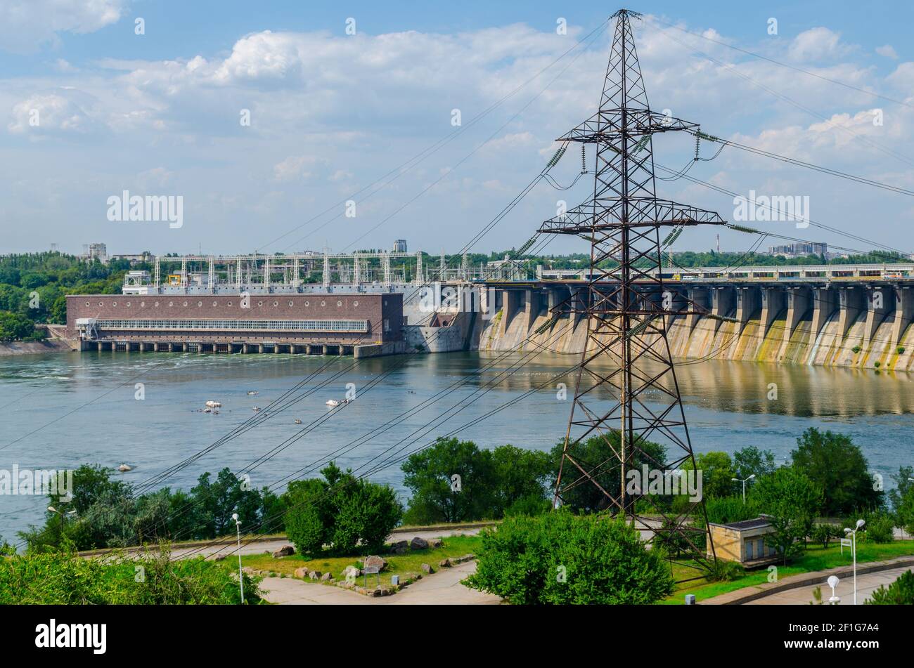 Hydroelectric dam construction hi-res stock photography and images - Alamy