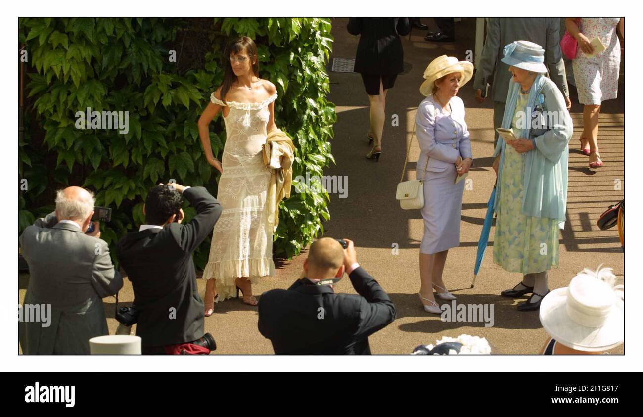ascot.....charlie McEntee attracting attention..pic David Sandison 18/6 ...