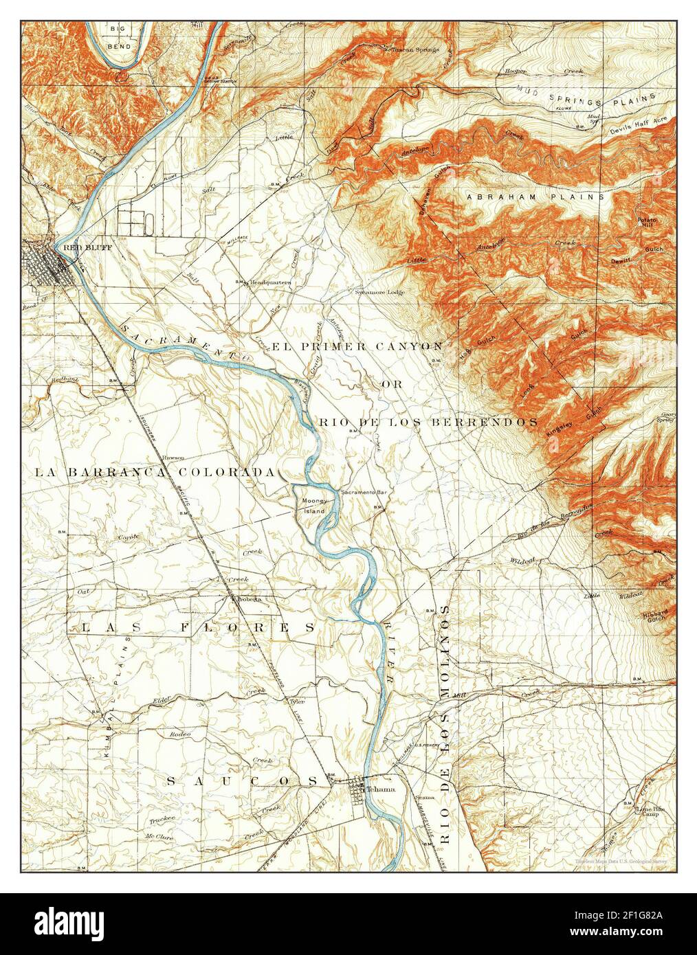 Tehama county map hi-res stock photography and images - Alamy