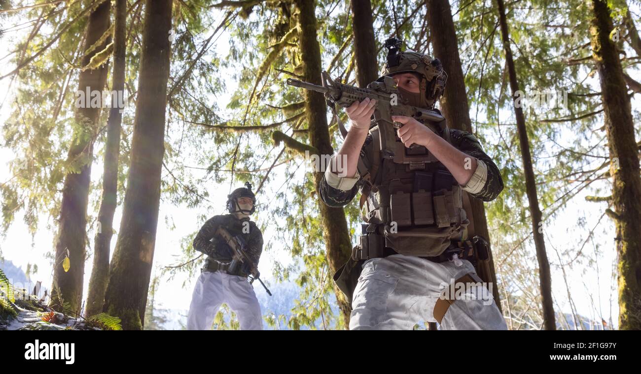 Army Man wearing Tactical Uniform Stock Photo - Alamy