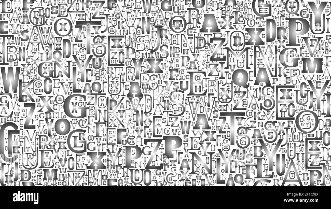 Letter pattern background. Seamless texture code of different letters ...