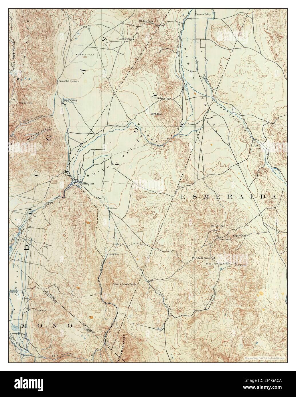 Wellington, California, map 1891, 1:125000, United States of America by ...