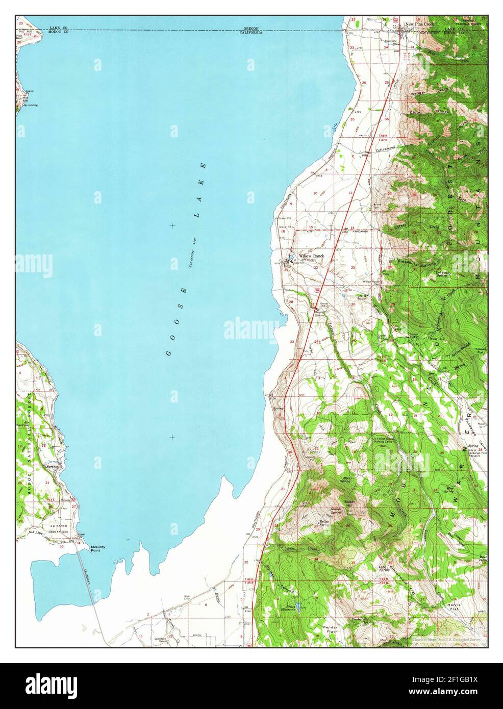 Old willow ranch Cut Out Stock Images & Pictures - Alamy