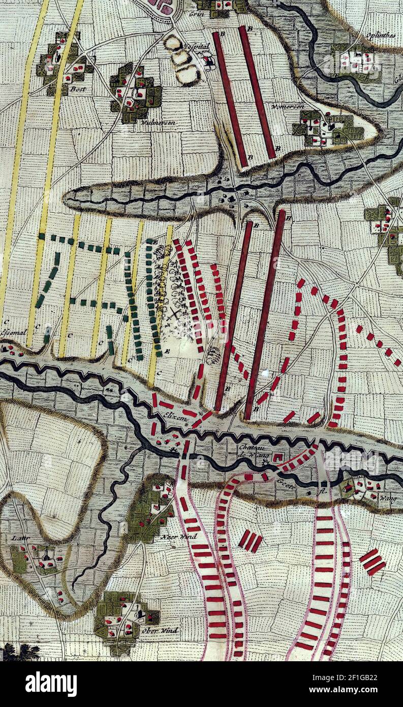 An illustration of an ancient map of a European fortification in the ...