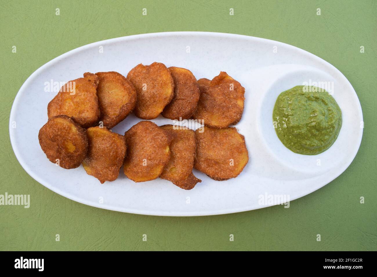 Rajgira aloo bhajiya dish special faral item home made prepared during ...