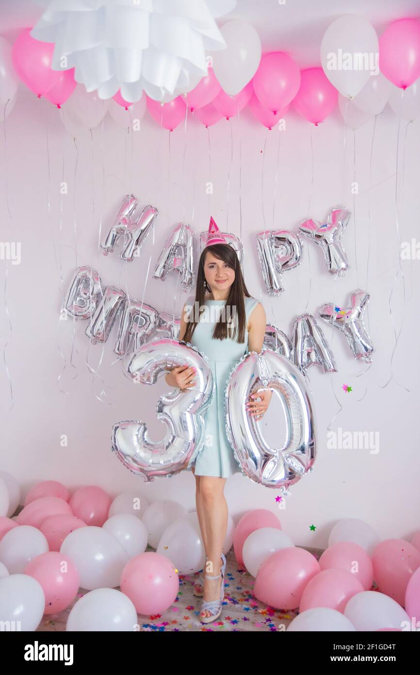 Happy birthday 30th balloon hi-res stock photography and images - Alamy