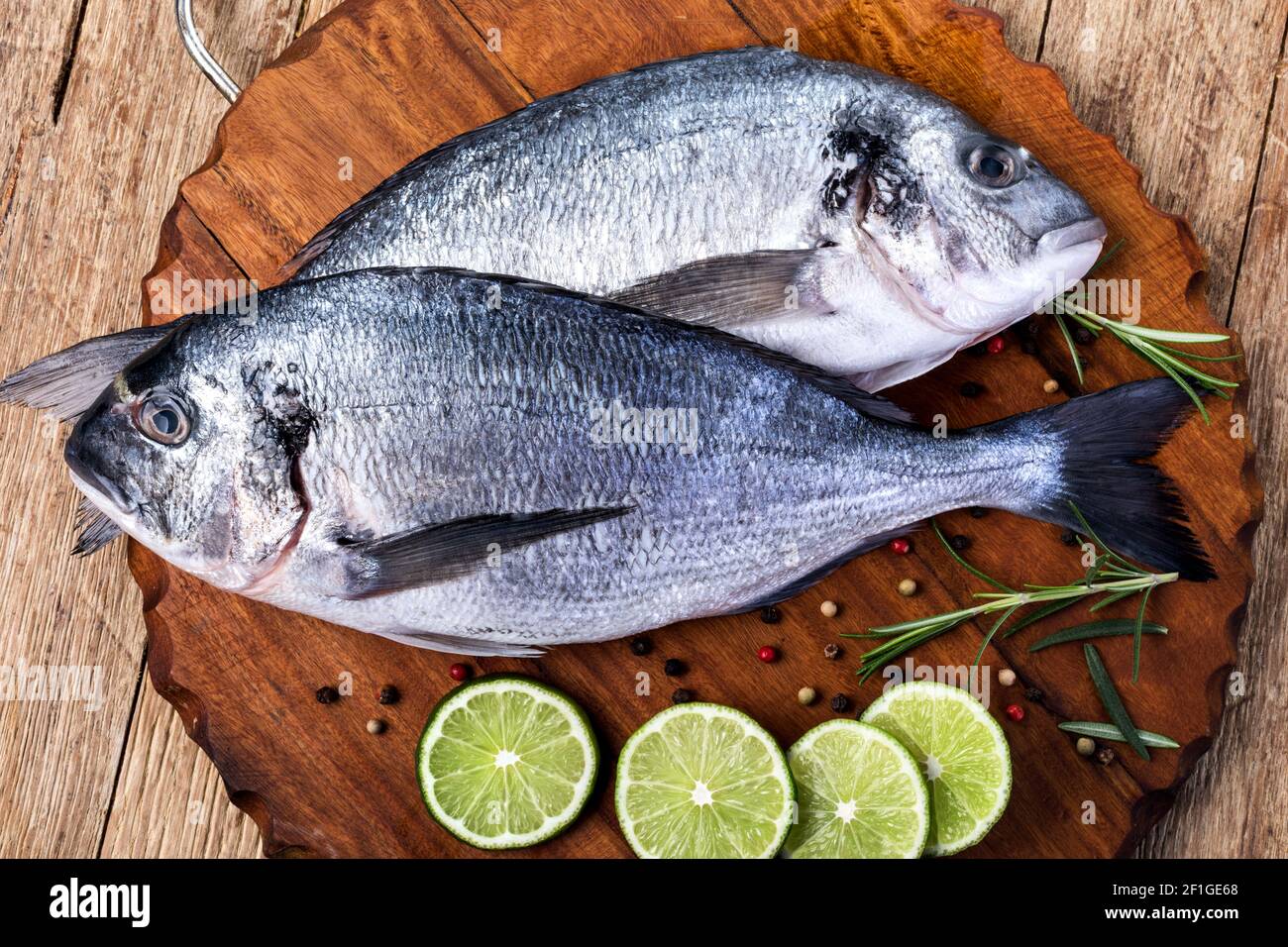 Cooking fresh dorado mediterranean seafood hi-res stock photography and ...