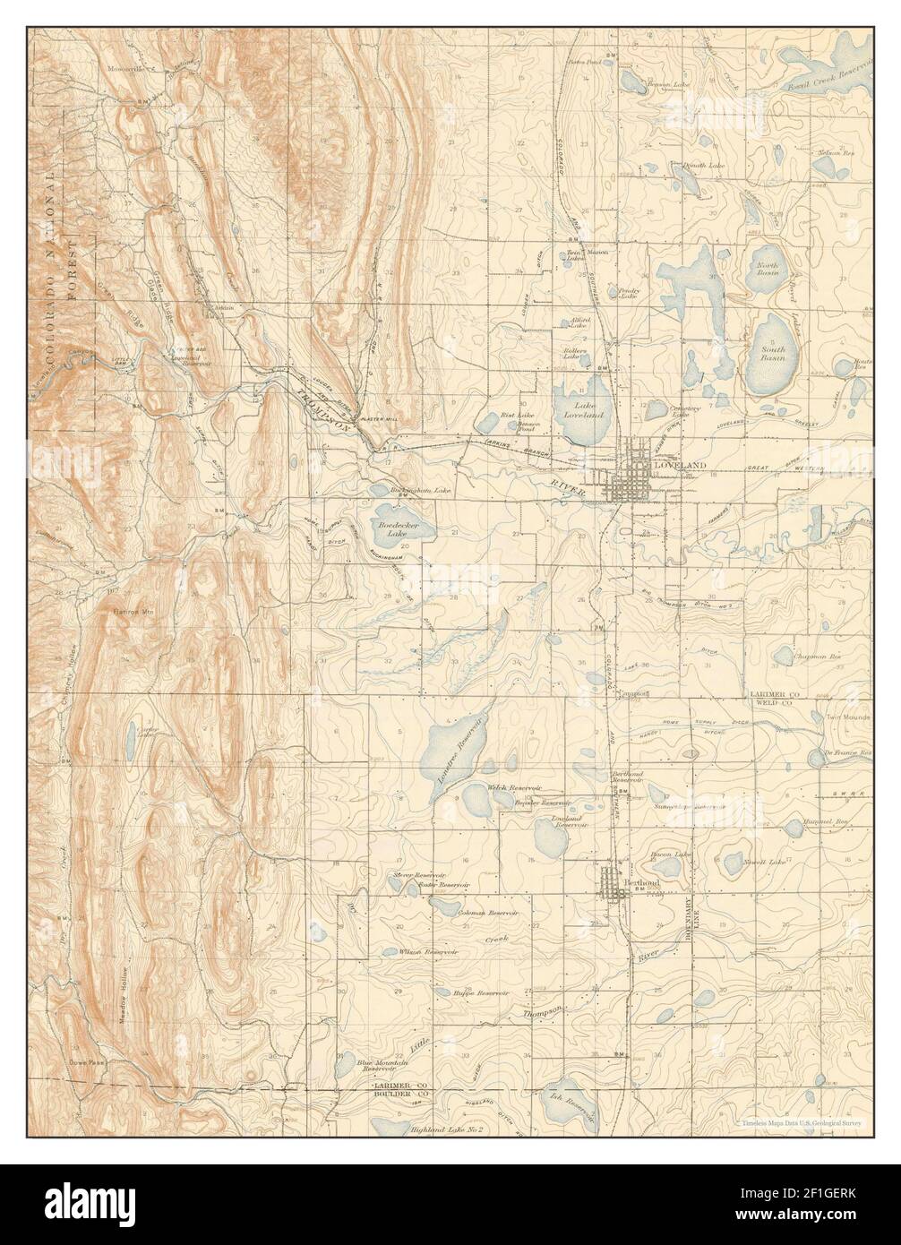 Loveland Co Map